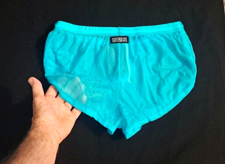 N2N Bodywear EURO SHEER SPLITS See-Thru Shorts. Medium. NWT | eBay