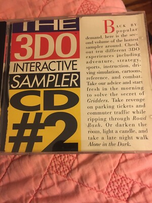 The 3DO Interactive Sampler CD#2 | eBay