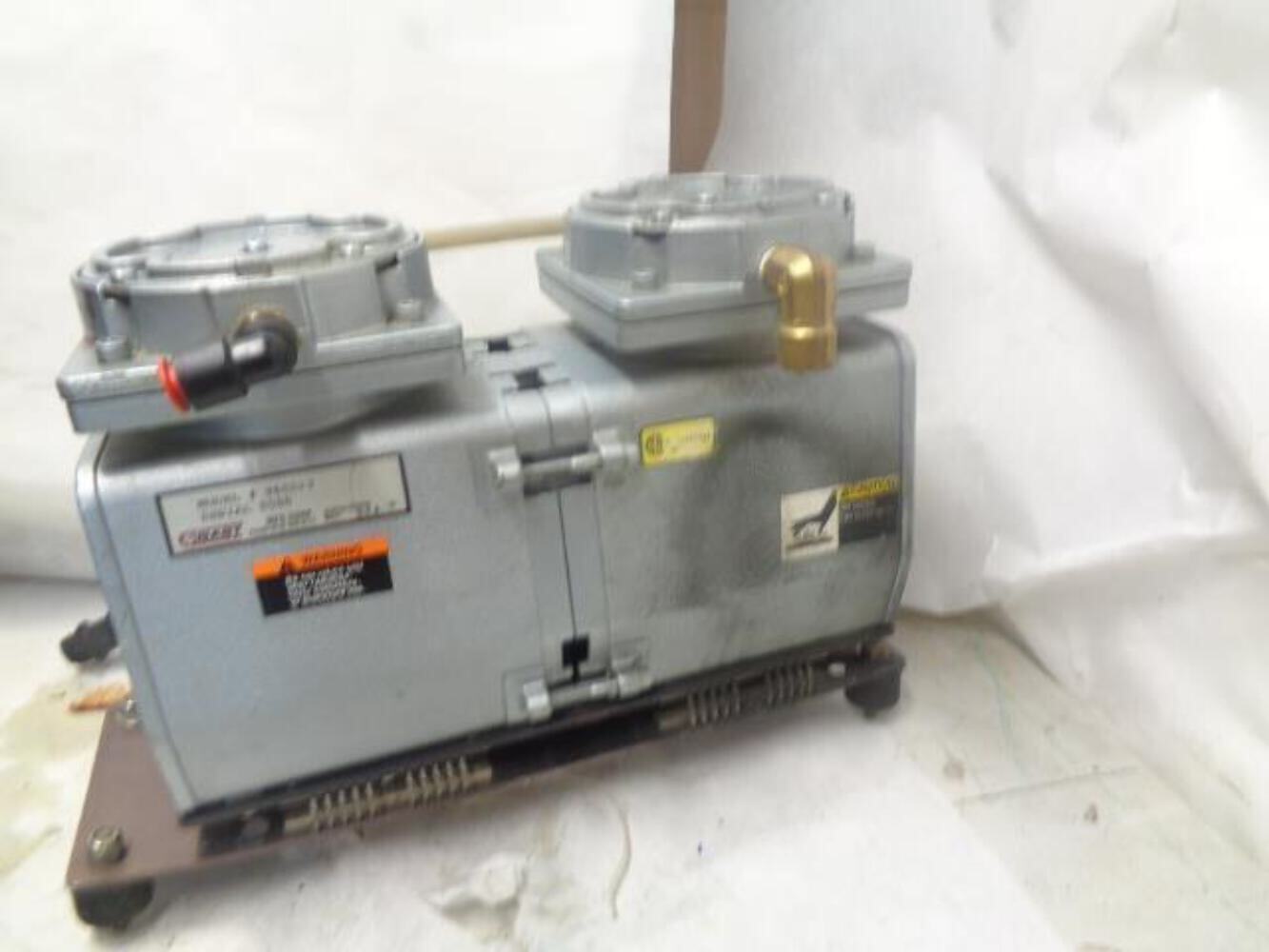 GAST ROCKING PISTON AIR COMPRESSOR 965513 NEW J1 | eBay