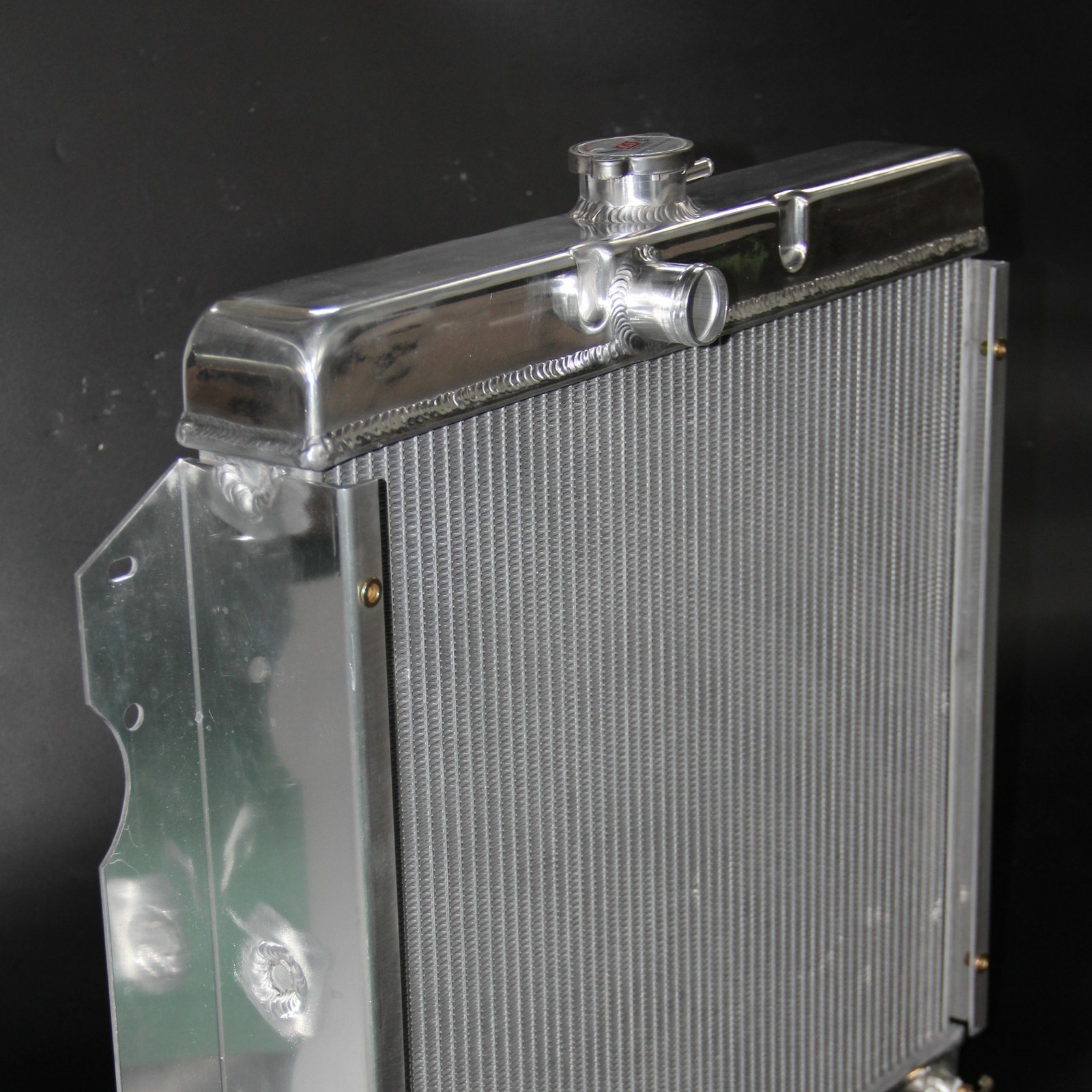 Fit 63-69 Dodge Charger Coronet V8 22" Wide Core 3 Row Aluminum KKS ...