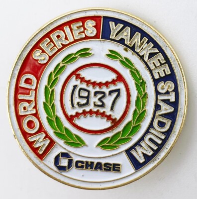VTG New York Yankees 1937 World Series Pin Yankee Stadium Chase 2001 | eBay