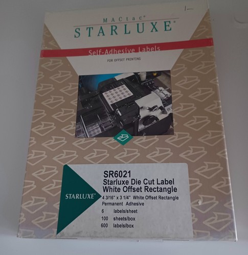 600 Self Adhesive Mailing Labels 6 Per Sheet | eBay