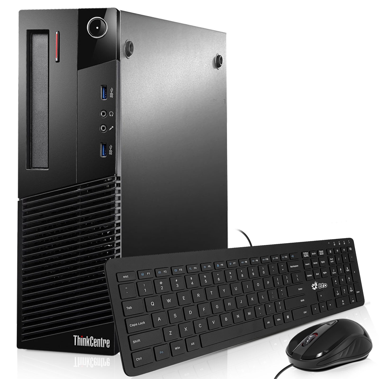 Lenovo Desktop PC Computer i5 Quad Core 3.2GHz 16GB RAM 1TB HDD Wi-Fi ...