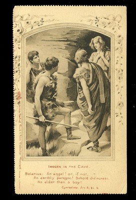 Imogen in the cave Tuck Calendar #5883 u/b artist drawn PPC | eBay