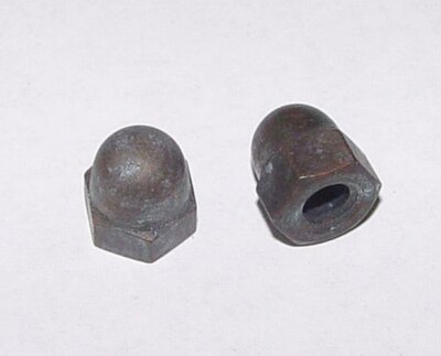 10 x Messing Hutmuttern M6 hohe Form SW 10 mm Hutmutter M 6 Hut-Mutter ...