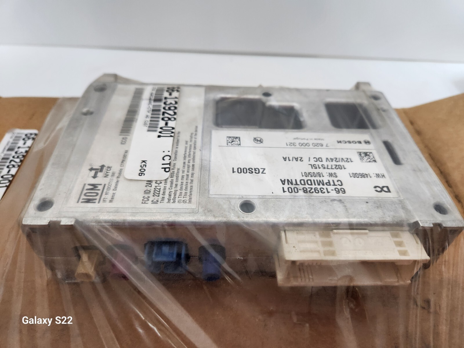 Bosch Telematics Control Unit Truck Module Hardware 66-13928-001 for ...