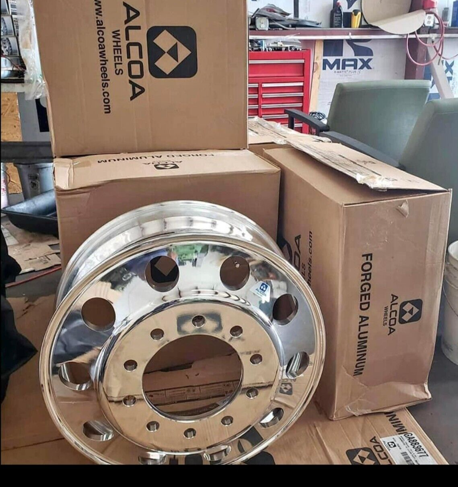 22" Alcoa Classic Rims Wheels for Dually Truck | 8.25" | 8x170 | -143 ...
