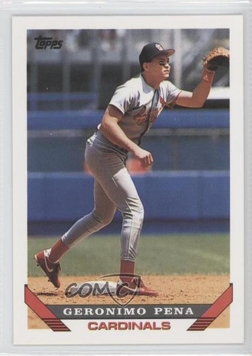 1993 Topps Blank Back Geronimo Pena #312 | eBay