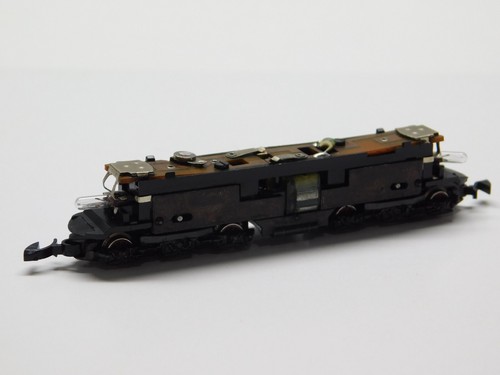 Z SCALE MARKLIN GERMANY POWERED DIESEL LOCOMOTIVE MODEL TRAIN CHASSIS ...