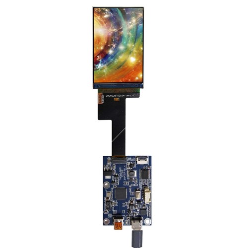 2.28" 368x552 600nit IPS MIPI Square LCD Display and Micro HD Board 31 ...