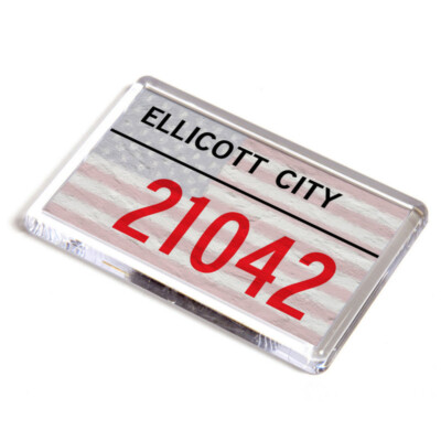FRIDGE MAGNET - Ellicott City, 21042 - US Zip Code | eBay UK