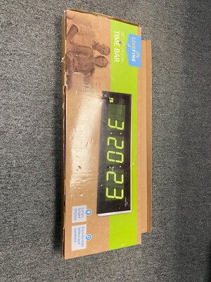 Live Fine 24” LED Time Bar - Digital Clock | eBay