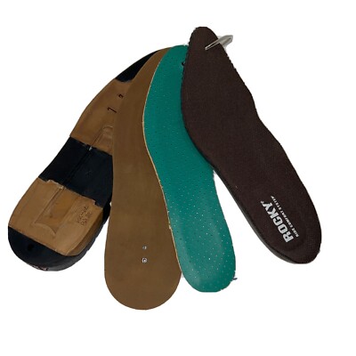 Rocky Sole Assembly Ring- Footbed/Insole, Midsole, Shank, Outsole | eBay