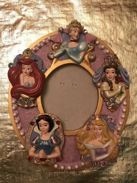 Disney Princess Photo Picture Frame 3d Fully Sculpted 4x6 for sale ...