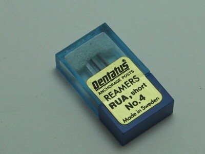 Dentatus Dental Screw Post Reamers Short Size 4 RUA-4 Pkg of 3 Surtex ...