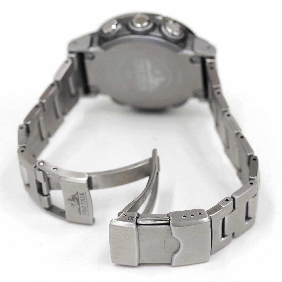 CASIO PROTREK PRW-31YT-7JF Solar Radio Men's Watch Used Gift | eBay