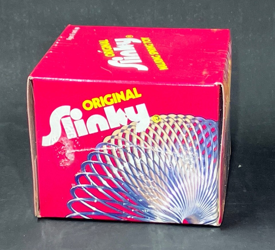 Vintage Original Slinky Walking Spring Toy James Industries NEW Factory ...