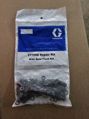 277298 Side Seals, Pollycarballoy (Quantity 50), Graco Fusion Air Purge ...