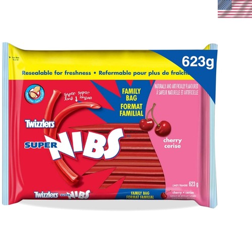 623g Super Nibs Cherry Flavored Snack Sticks - Allergy-Friendly Treat ...