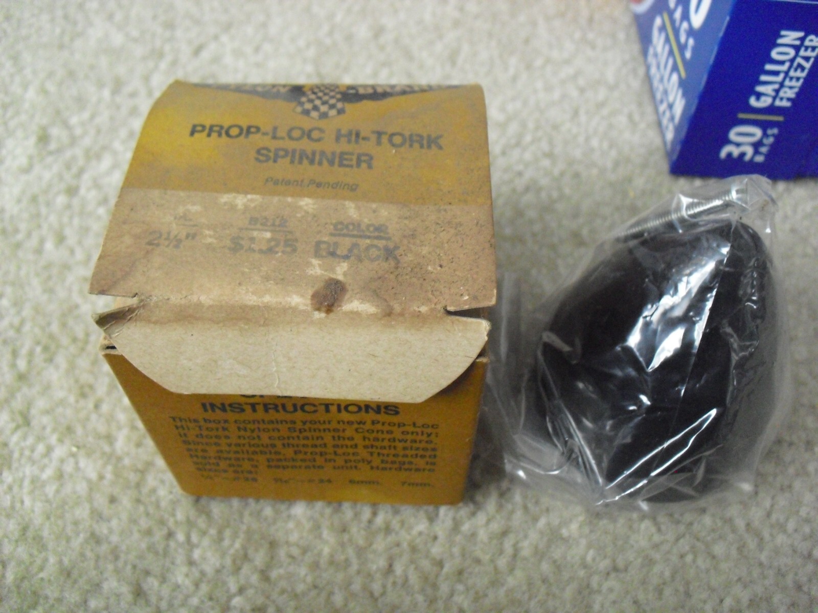 Vintage RC Part Pack Sullivan Pylon Prop Loc Hi Tork Spinner B212 Black ...