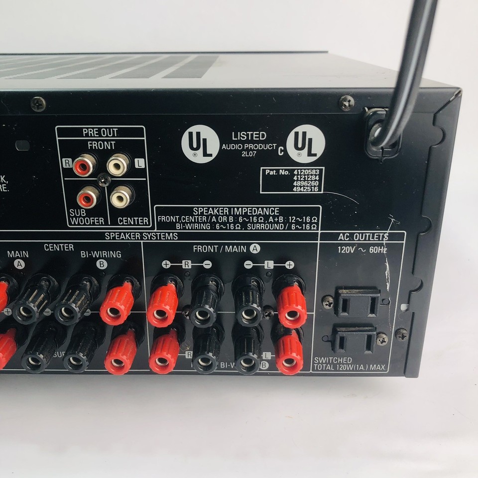 Denon AVR-75 Precision Audio Component AV Surround AM/FM Stereo ...