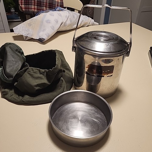 Zebra Stainless Steel Billy Can Loop Handle 3Qt 16cm w/ Cordura ...
