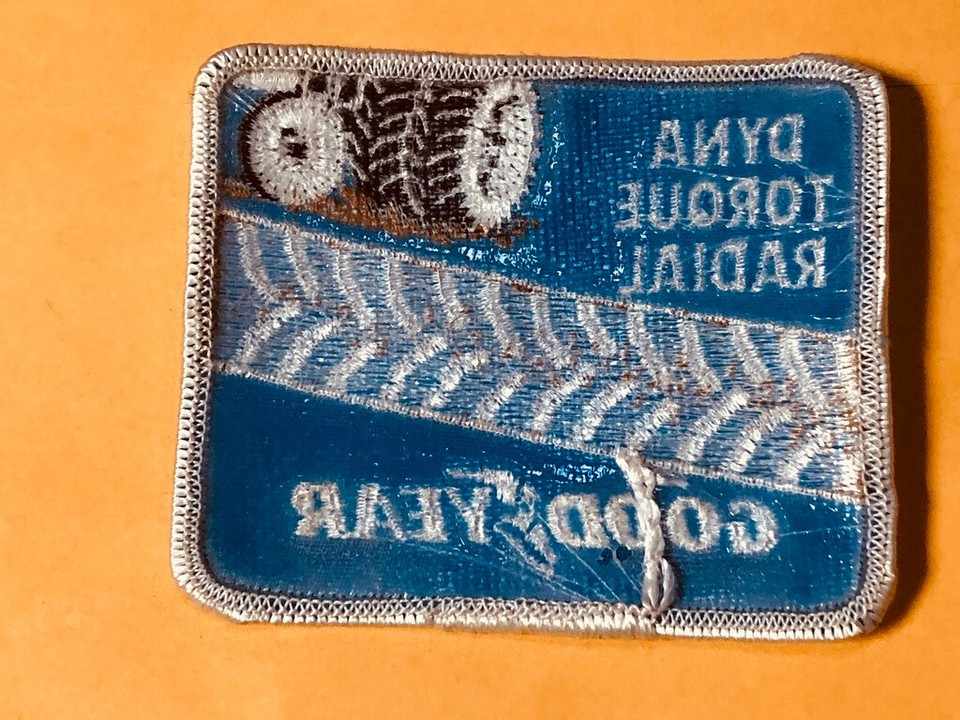 Vintage Goodyear Ag Tires Patch Dyna Torque Radial Embroidered Patch | eBay