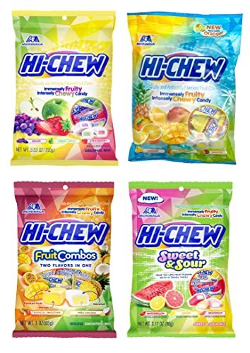 Hi Chew 4ct Essential Variety Pack, Original, Combos, Tropical, Sweet ...