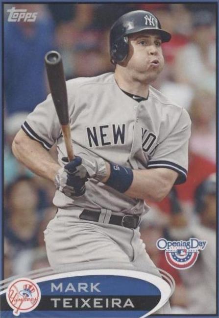 2012 Topps Opening Day - Mark Teixeira #121 for sale online | eBay
