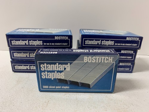 NOS Vintage Bostitch Chisel Point Standard Staples SB19-1/4"CP Lot Of 7 ...
