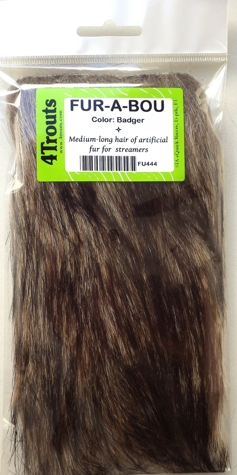 FURABOU Medium-long Craft Fur haired Fly Tying Materials Lot of 1, 3 or ...