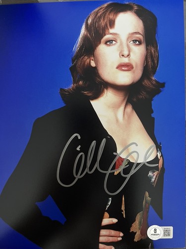 Gillian Anderson X Files Hand Signed In Person Autographed JSA COA RARE ...