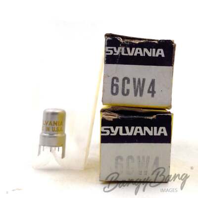 2 Sylvania 6CW4 Nuvistor VHF TV FM Audio Vacuum Tube Valve - Bangybang ...