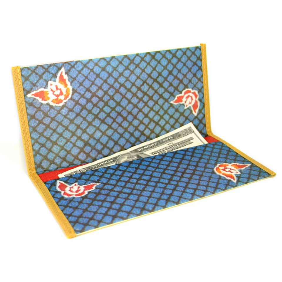 JAPANESE GEISHA WALLET Paper Bi-Fold Checkbook Cover Ukiyo-e Asian ...