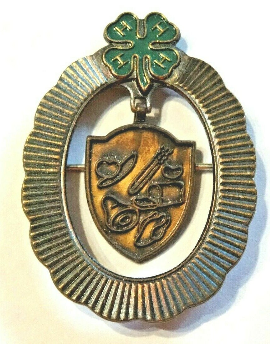 4-H ~ VINTAGE 4-H ACHIEVEMENT BADGE | eBay