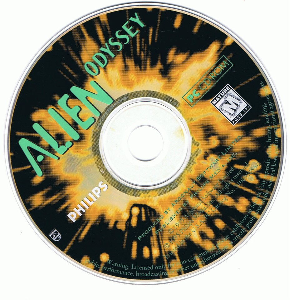 ALIEN ODYSSEY COMPUTER GAME PROGRAM WINDOWS PC CD-ROM XP TESTED MINT | eBay