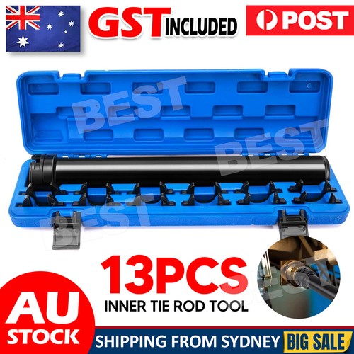 13PCS Inner Tie Rod Removal Tool Kit Adapters 1/2 Inch Drive Tube Tie ...