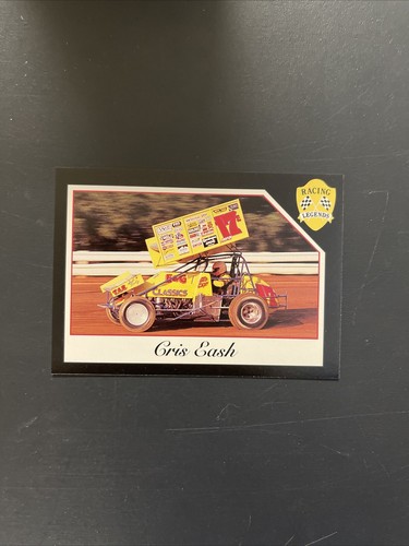 1992 Racing Legends Sprint Car Cris Eash #23 Card Hanover PA | eBay