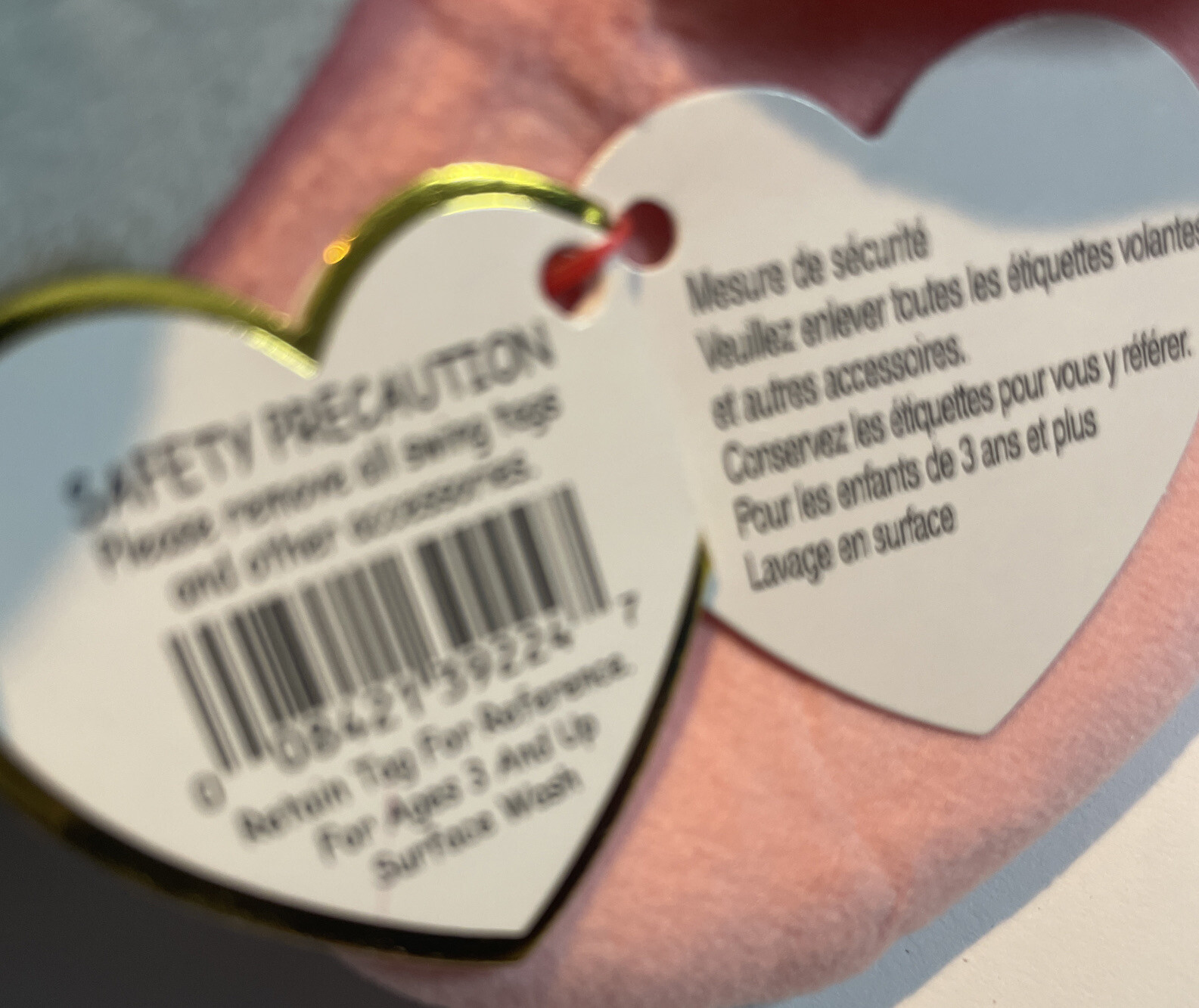 TY Clover Bear The Squish-A-Boo's Collection Soft Toy Plush Cushion 10 ...