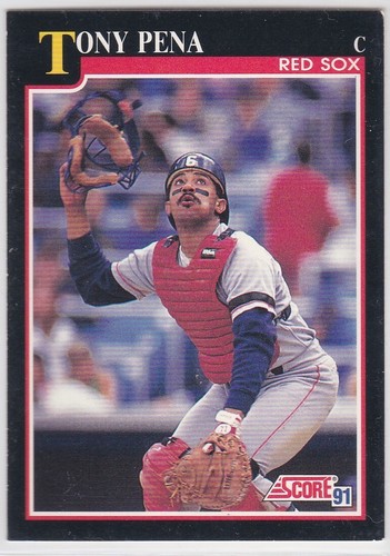 M) 1991 Score Baseball Trading Card - Tony Pena #790 | eBay