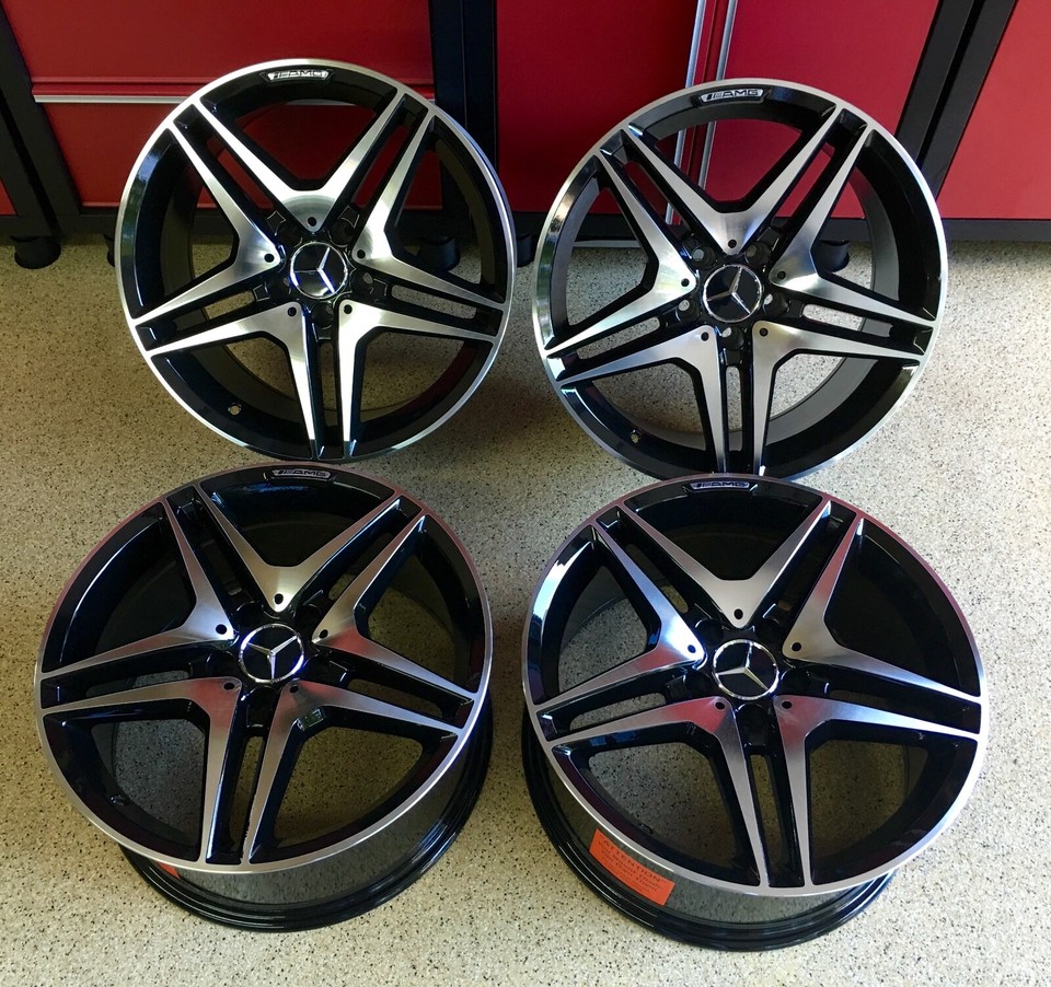 2007 - 2012 MERCEDES S63 RIMS WHEELS 18 NEW FIT S550 S500 SL550 SL500 ...