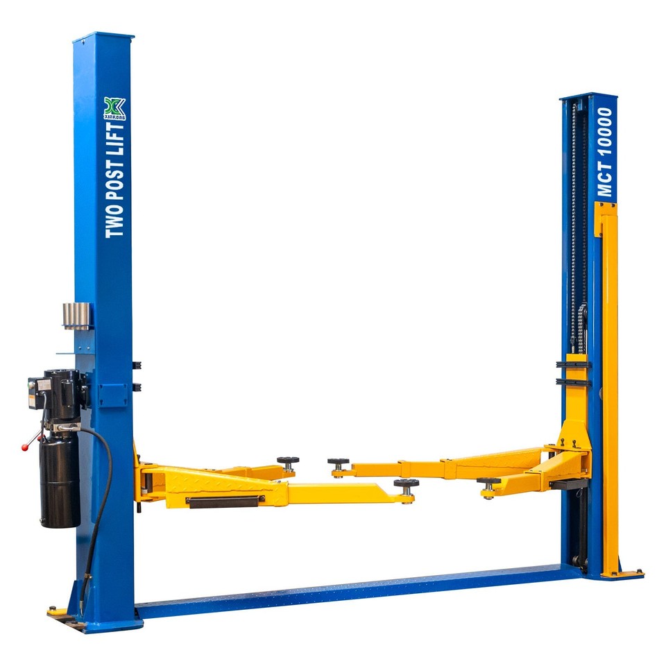 XK MCT10000 All Chain Drive 2 Post Car Lift 10,000 lb Capacity Truck ...