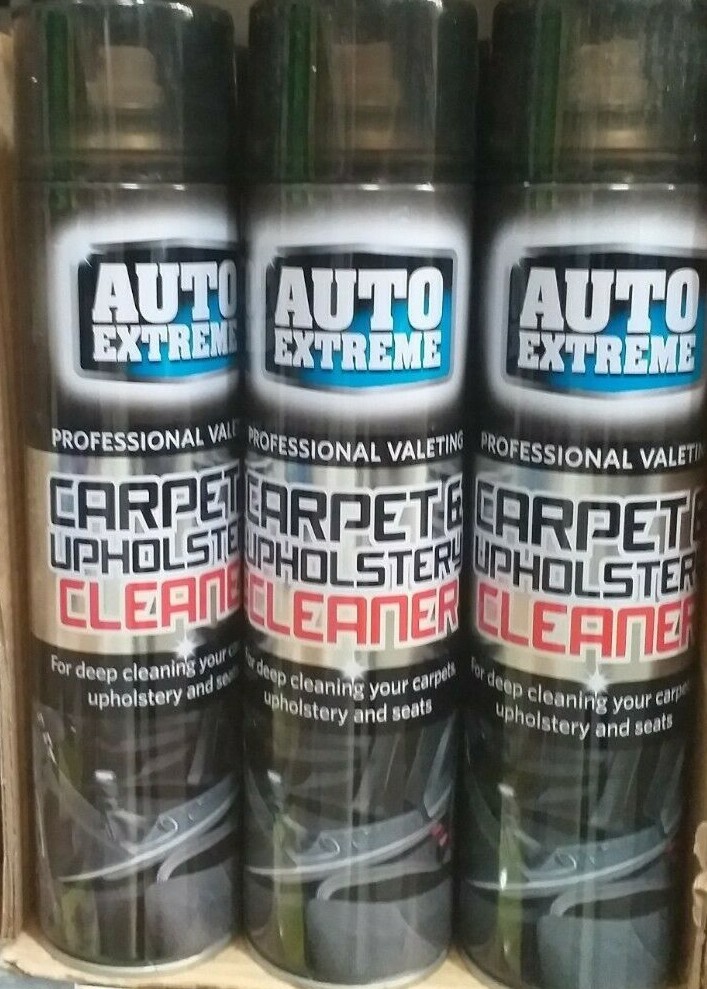 2 X Auto Extreme Professional Car Carpet & Upholstery Spray Cleaner 750 ...
