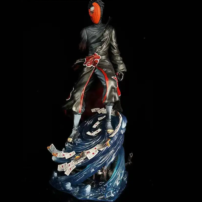 34cm Tobi Akatsuki Figure Naruto PVC Statue Anime Villain Gift BRAND ...