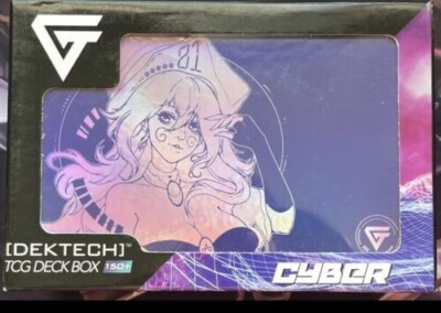 Dark Magician Girl Cyber DekTech Deck Box Gem Accessories | eBay