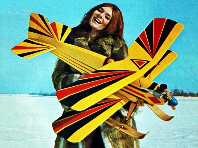 Aeromaster Biplane 48" WS RC Radio Control Airplane Printed Plans ...