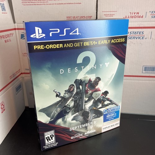 Destiny 2 Gamestop Display Box Promo PlayStation 4 | eBay