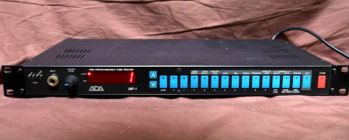 READ ADA MP-1 Midi Tube Programmable Rack Mount Preamp TESTED | eBay