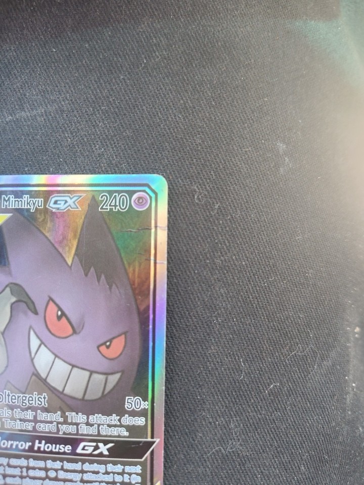 gengar mimikyu gx tag team 165/181 | eBay