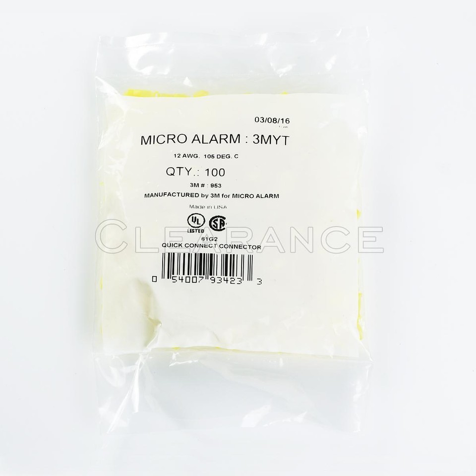 3M T-TAP Quick Wire Connector Yellow 12-10 AWG | eBay